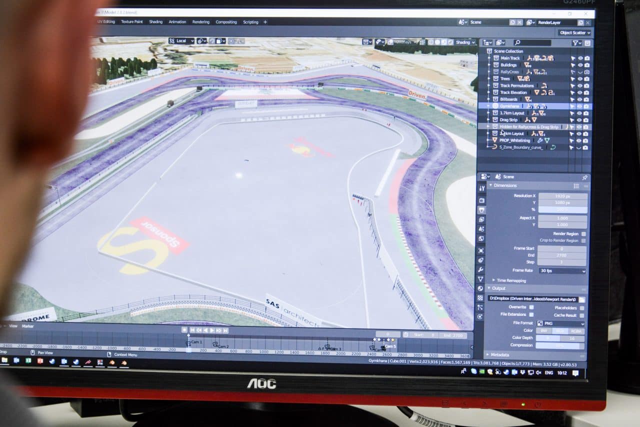 Virtual Race Track Driving Models | Driven International